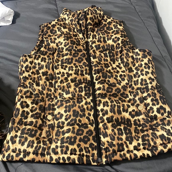 Charter Club | Tops | Cheetah Vest | Poshmark